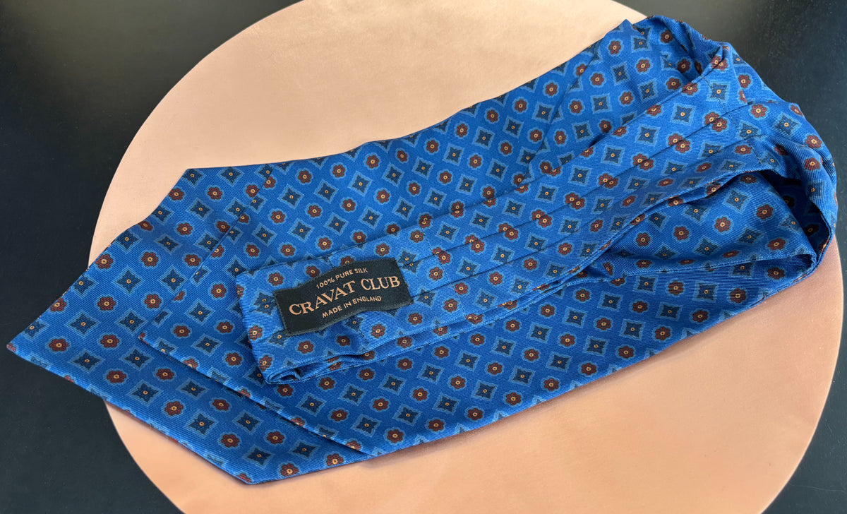 ARAYA - Anicent Madder Silk Day Cravat - Cravat Club London