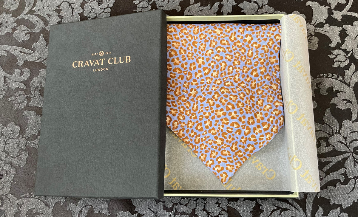 BABIR - Printed Silk Day Cravat - Cravat Club London