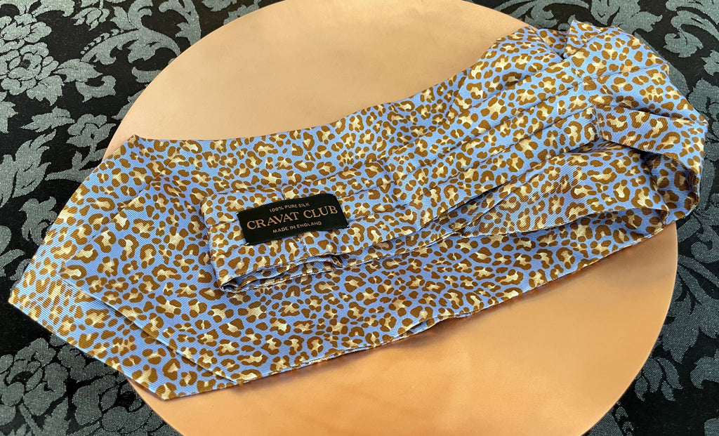 BABIR - Printed Silk Day Cravat - Cravat Club London