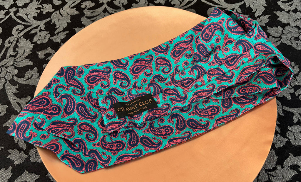 COEN - Printed Silk Day Cravat - Cravat Club London