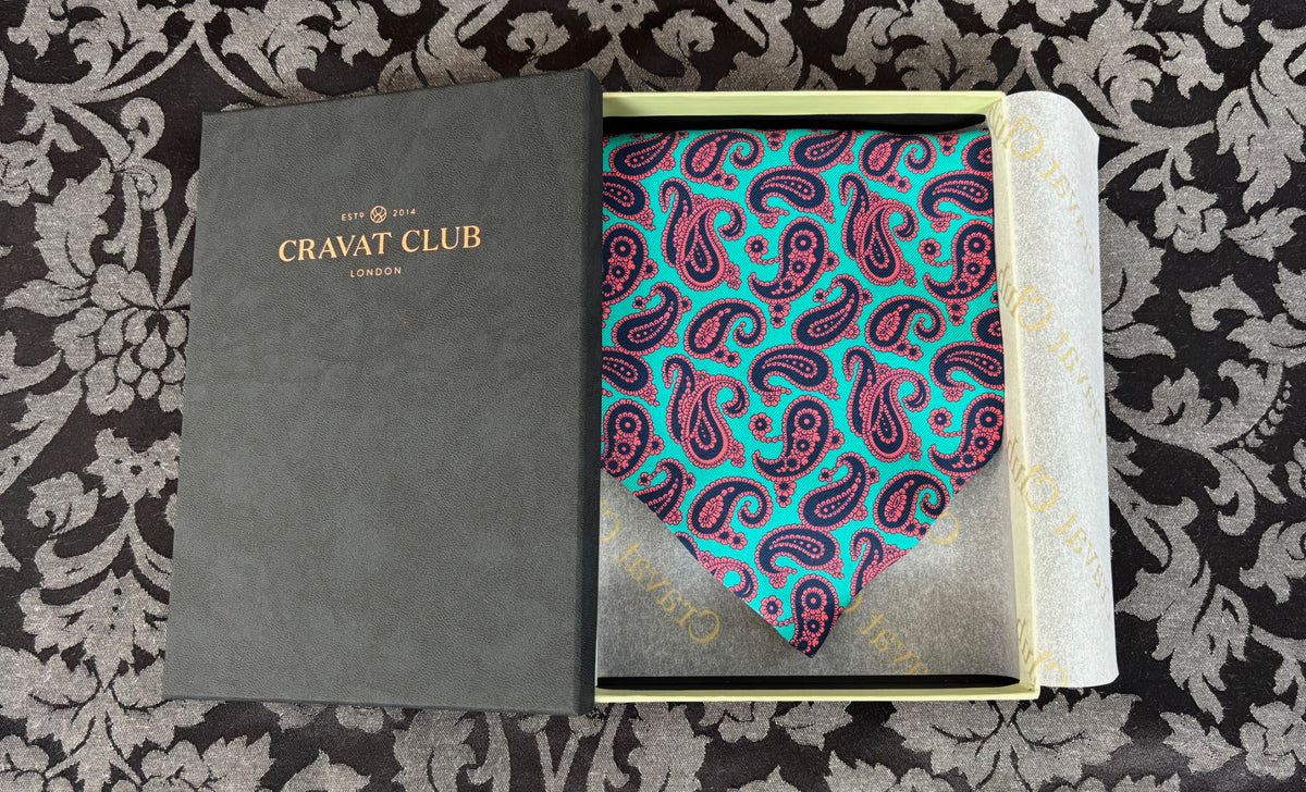 COEN - Printed Silk Day Cravat - Cravat Club London
