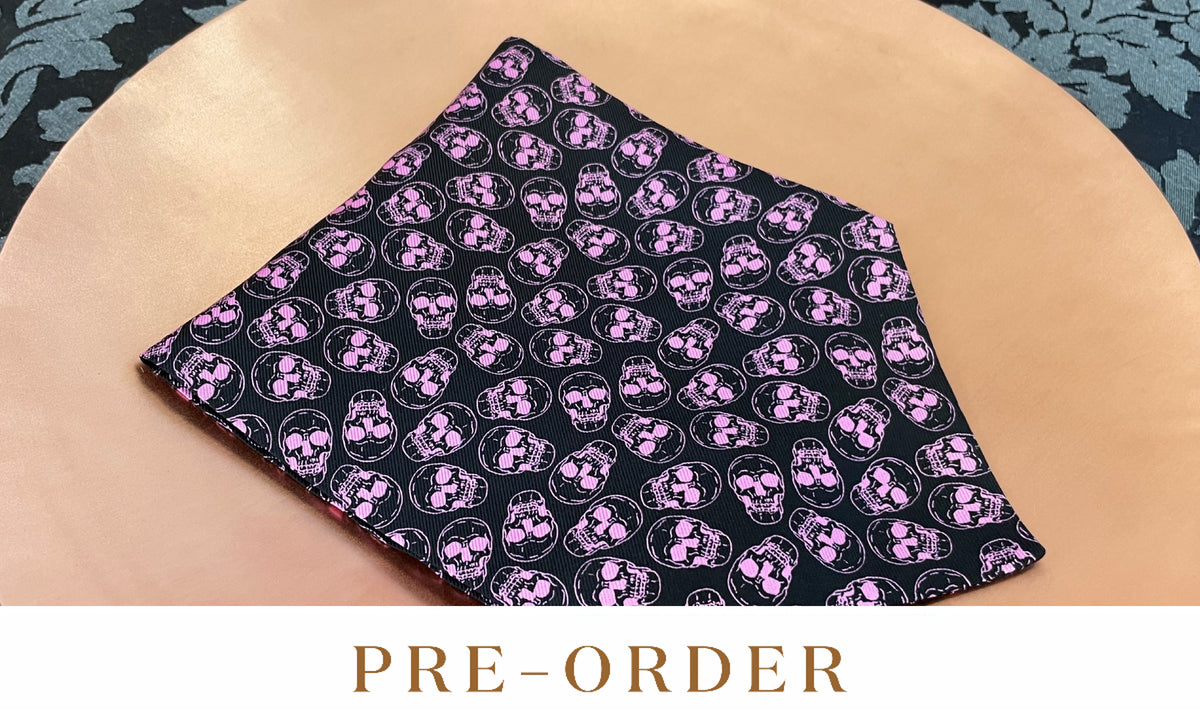 CRONOS - Printed Silk Day Cravat - Cravat Club London