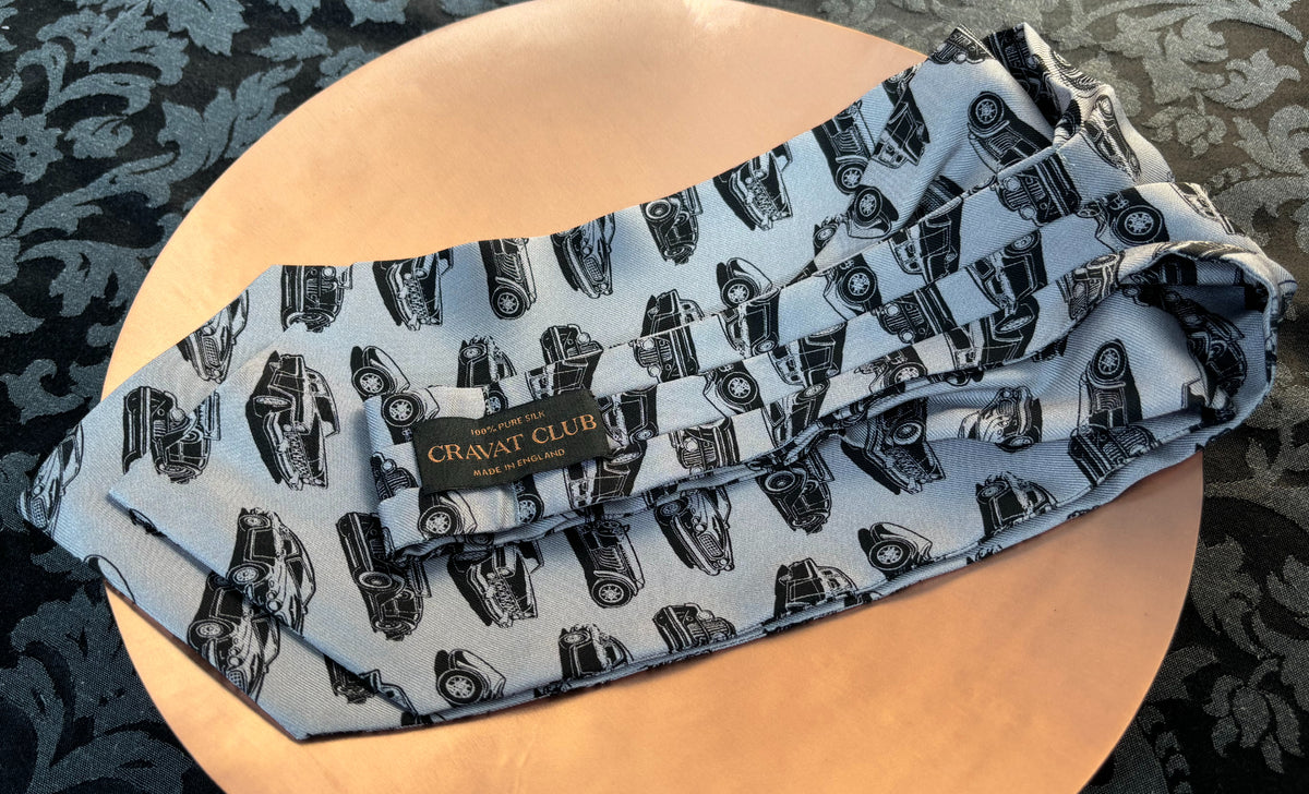 DEVIN - Printed Silk Day Cravat - Cravat Club London