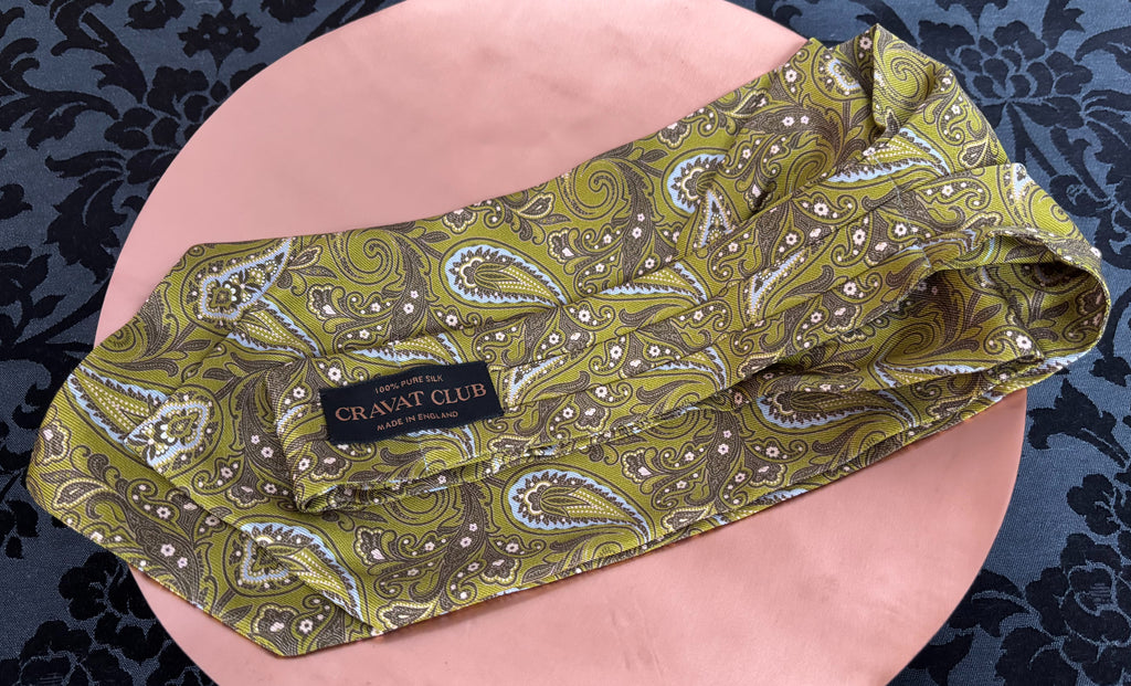 EINAR - Printed Silk Day Cravat - Cravat Club London