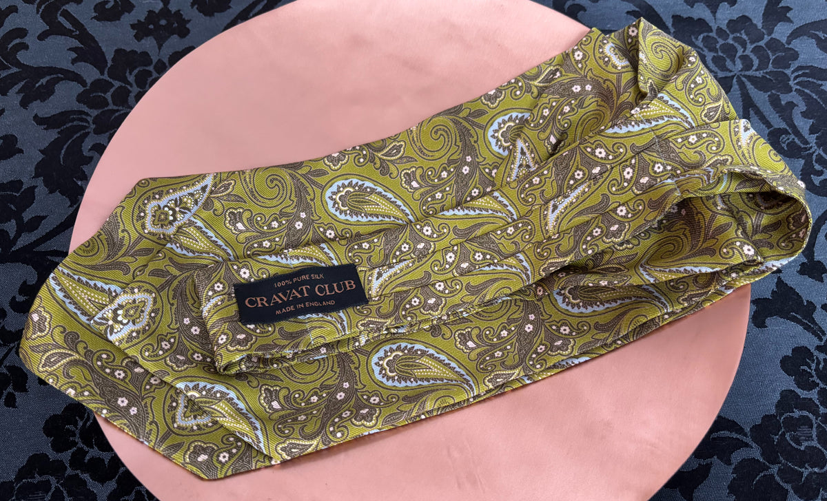 EINAR - Printed Silk Day Cravat - Cravat Club London