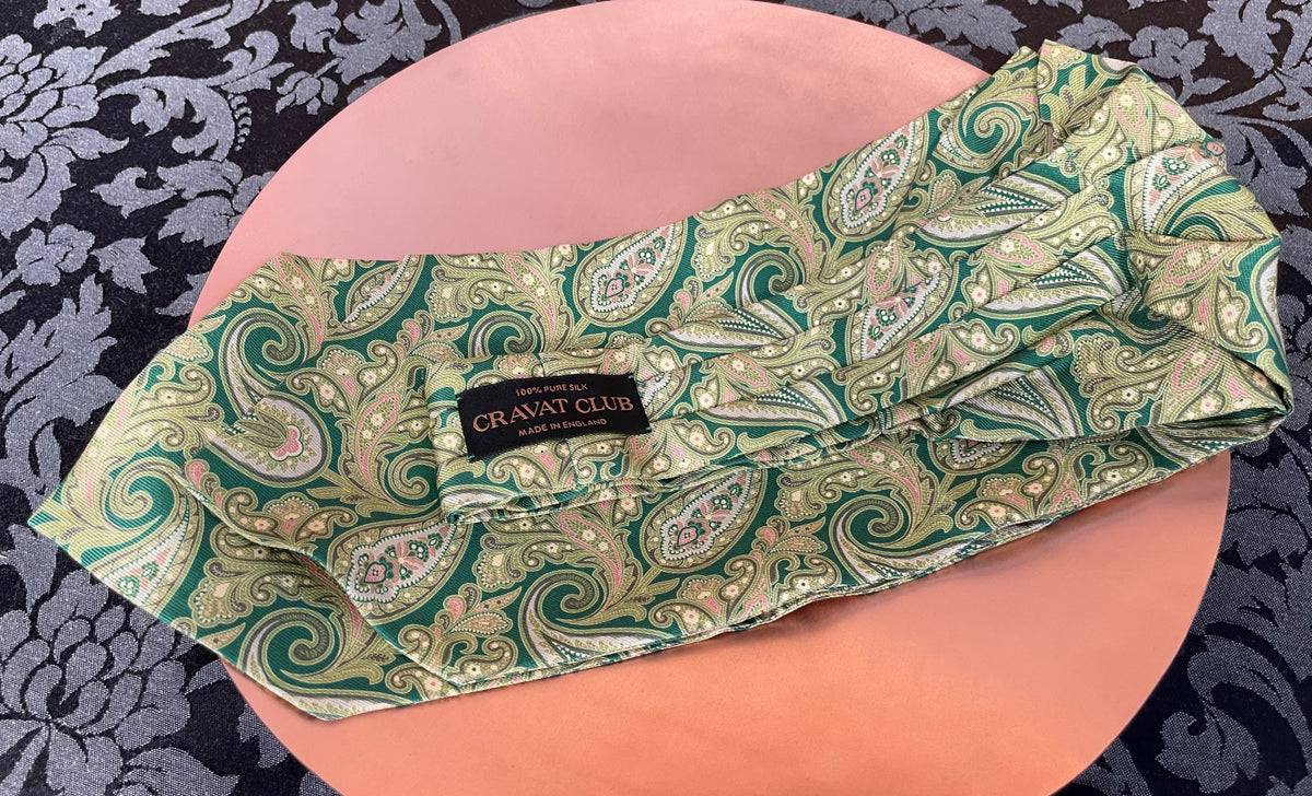 ELDIR - Printed Silk Day Cravat - Cravat Club London