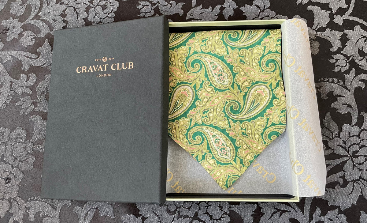 ELDIR - Printed Silk Day Cravat - Cravat Club London