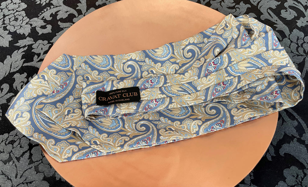 GYMIR - Printed Silk Day Cravat - Cravat Club London