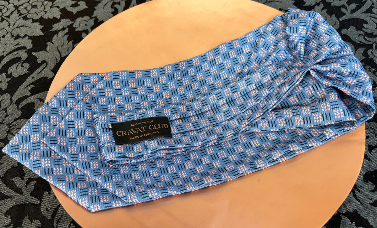 HAROLD - Printed Silk Day Cravat - Cravat Club London