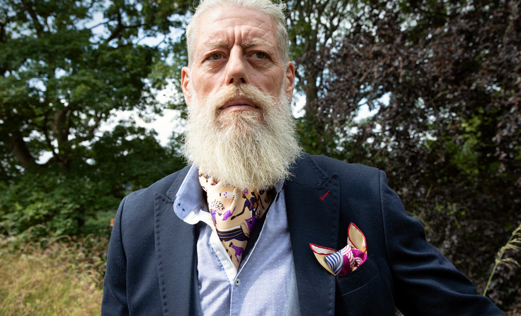 HORUS - Printed Silk Day Cravat - Cravat Club London