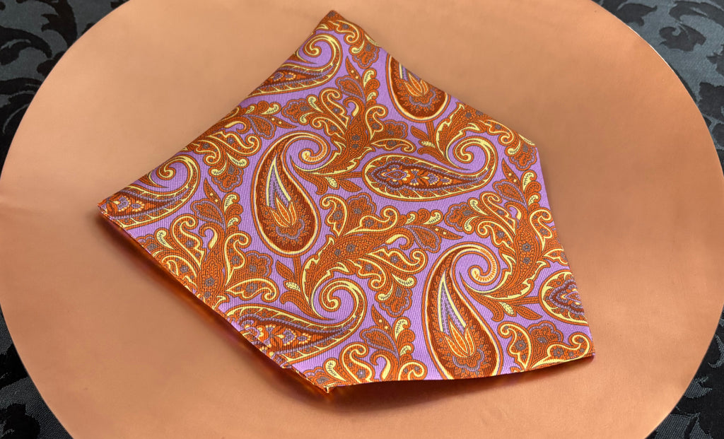 JESPER - Printed Silk Day Cravat - Cravat Club London