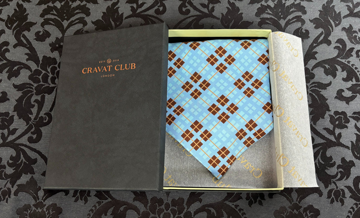 LACHLANN - Printed Silk Day Cravat - Cravat Club London