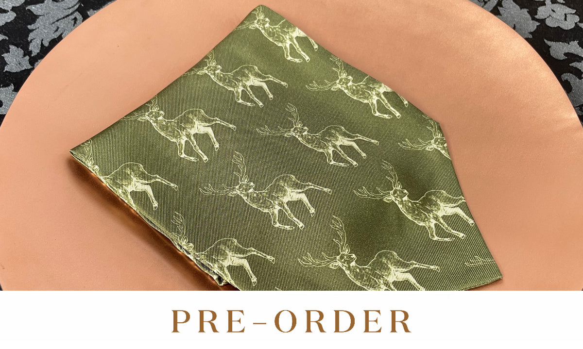 OISIN - Printed Silk Day Cravat - Cravat Club London