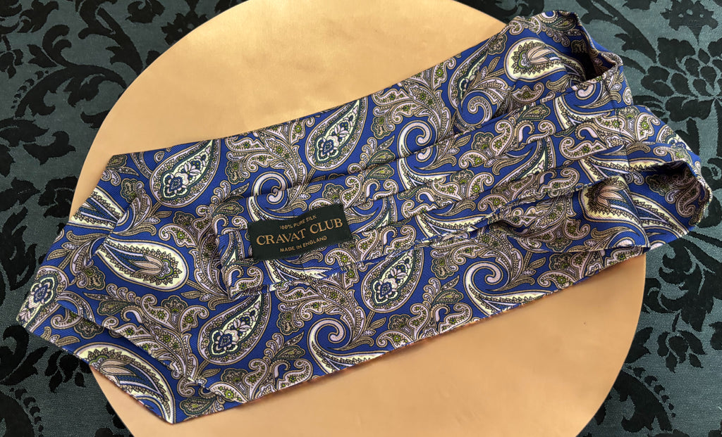 OSKAR - Printed Silk Day Cravat - Cravat Club London