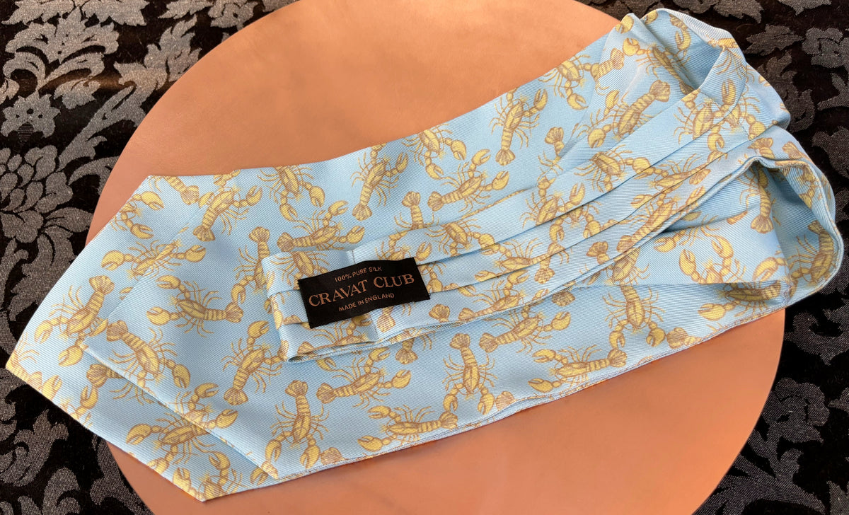 SEBASTIAN - Printed Silk Day Cravat - Cravat Club London