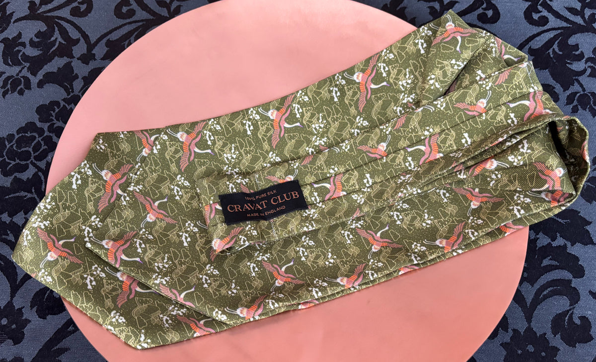 SHOTA - Printed Silk Day Cravat - Cravat Club London