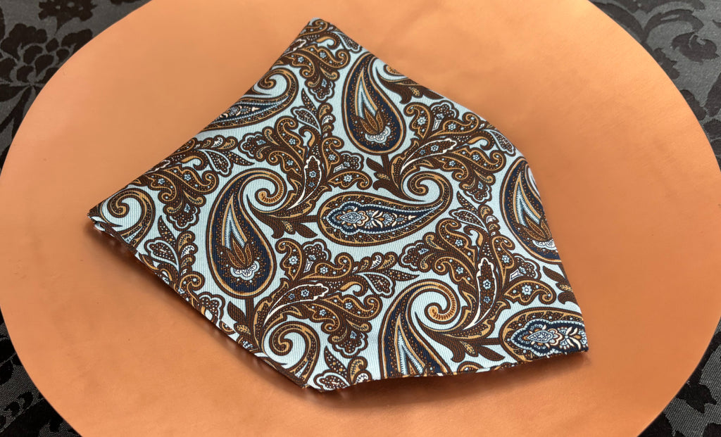 SKARDE - Printed Silk Day Cravat - Cravat Club London