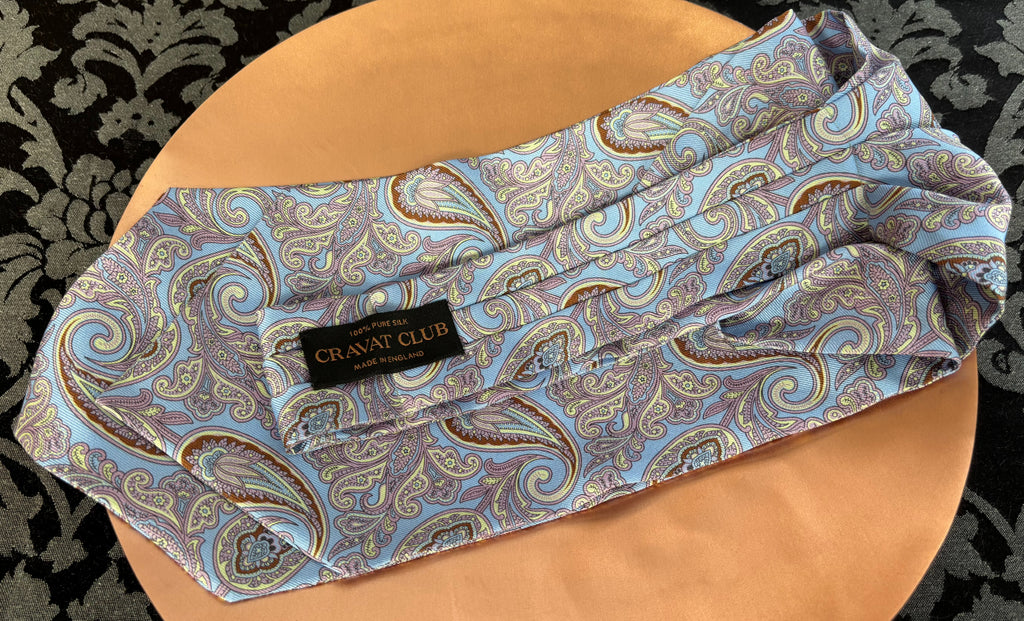 SONDRE - Printed Silk Day Cravat - Cravat Club London