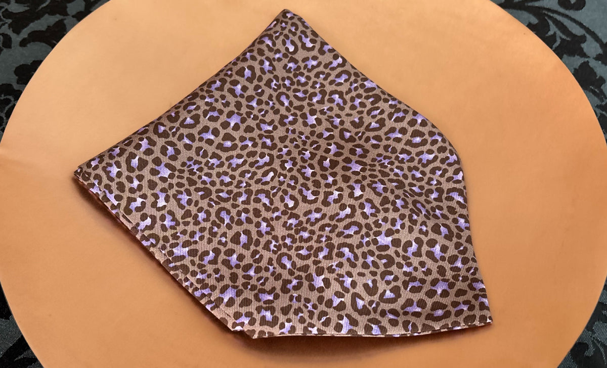 TAFARI - Printed Silk Day Cravat - Cravat Club London