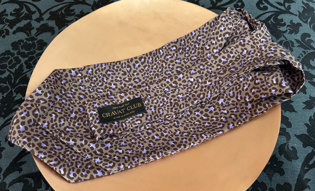 TAFARI - Printed Silk Day Cravat - Cravat Club London