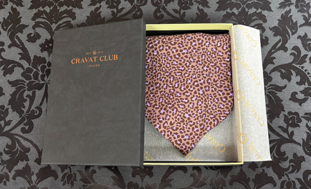 TAFARI - Printed Silk Day Cravat - Cravat Club London