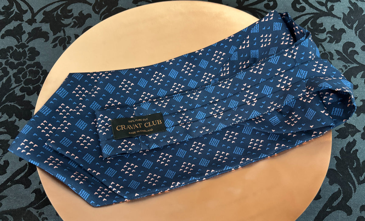TAMHAS - Printed Silk Day Cravat - Cravat Club London