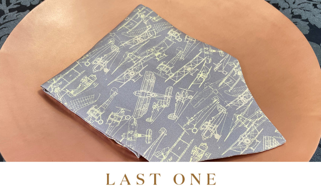 WILBUR - Printed Silk Day Cravat - Cravat Club London