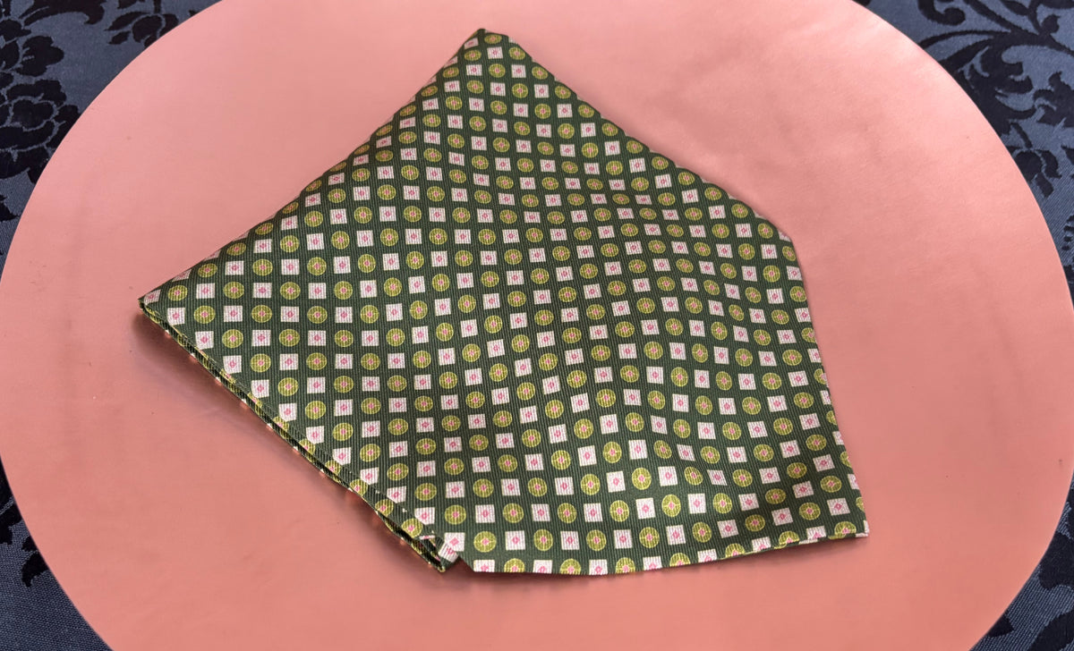 WULFGAR - Printed Silk Day Cravat - Cravat Club London