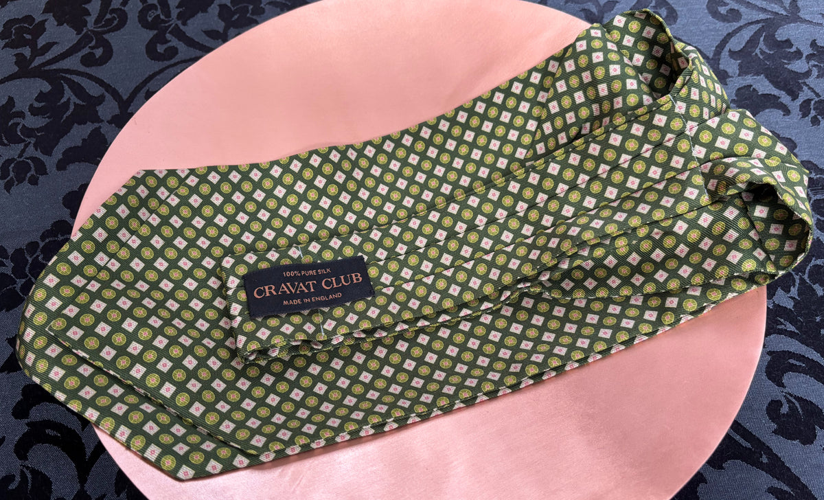 WULFGAR - Printed Silk Day Cravat - Cravat Club London