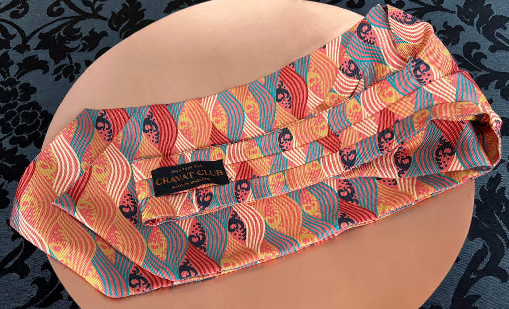 YOHEI - Printed Silk Day Cravat - Cravat Club London
