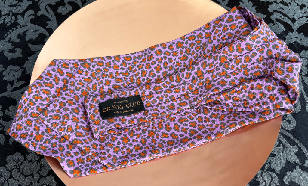 ZAFIR - Printed Silk Day Cravat - Cravat Club London