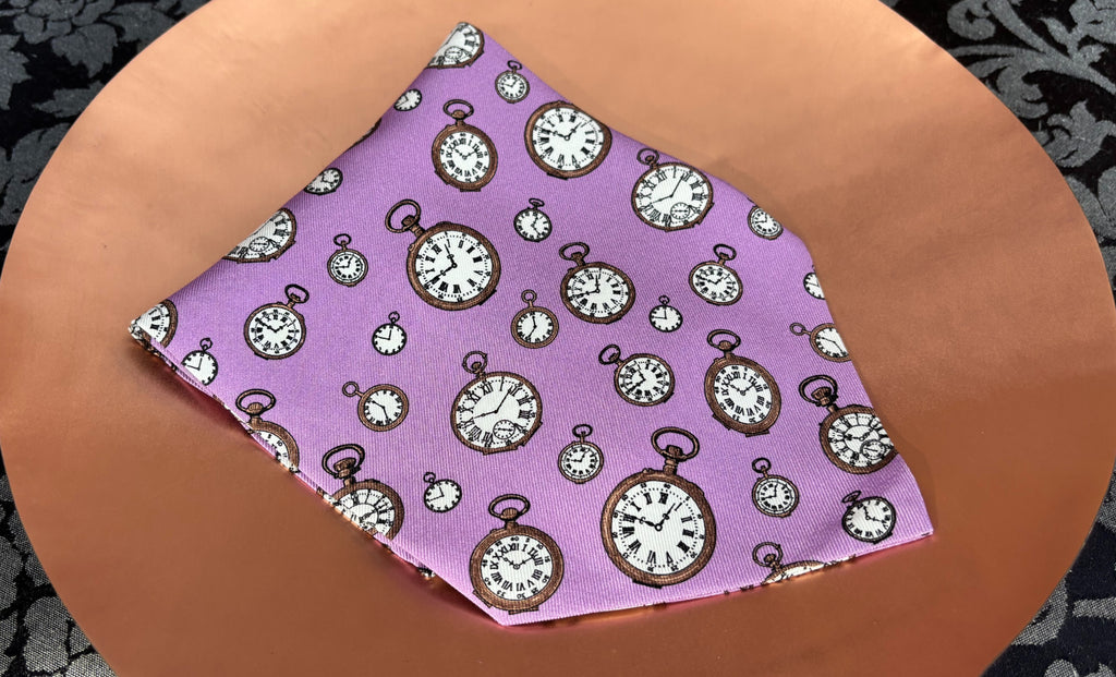 ZENITH - Printed Silk Day Cravat - Cravat Club London