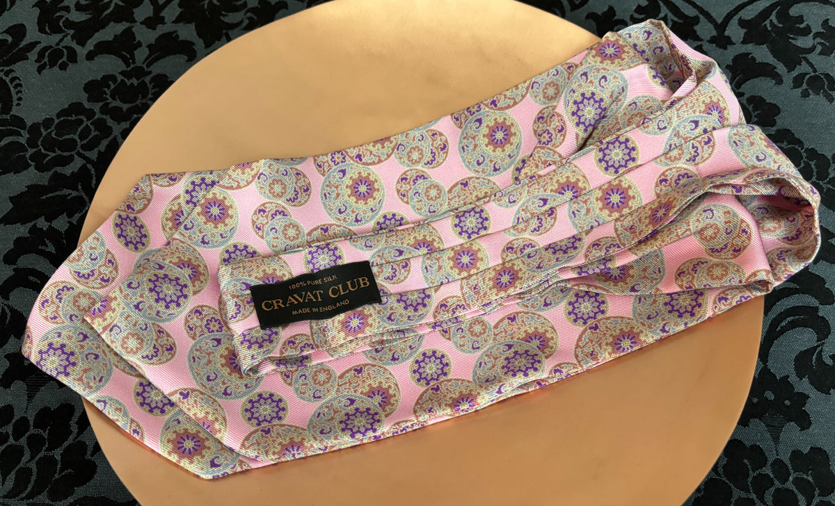 ZIHAN - Printed Silk Day Cravat - Cravat Club London