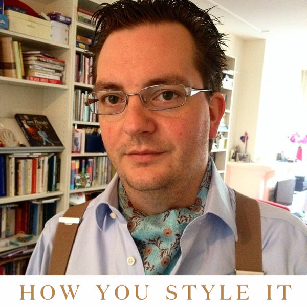 ADONIS - Woven Silk Day Cravat - Cravat Club London