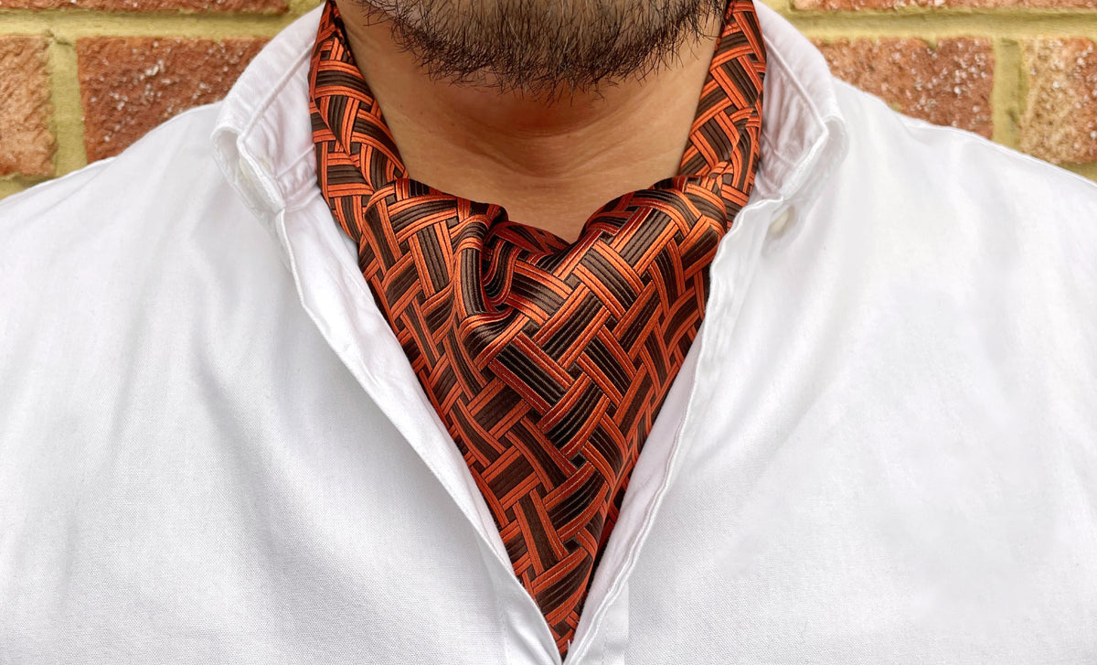 ALEXANDER - Woven Silk Day Cravat - Cravat Club London