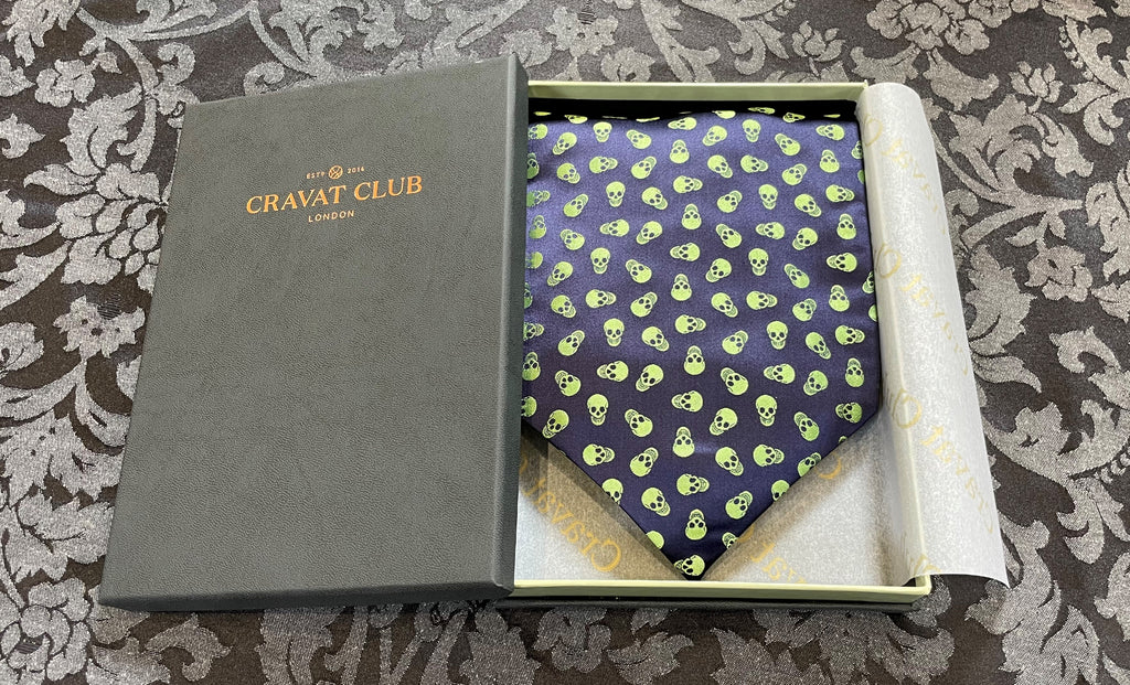 BRAM - Woven Silk Day Cravat - Cravat Club London