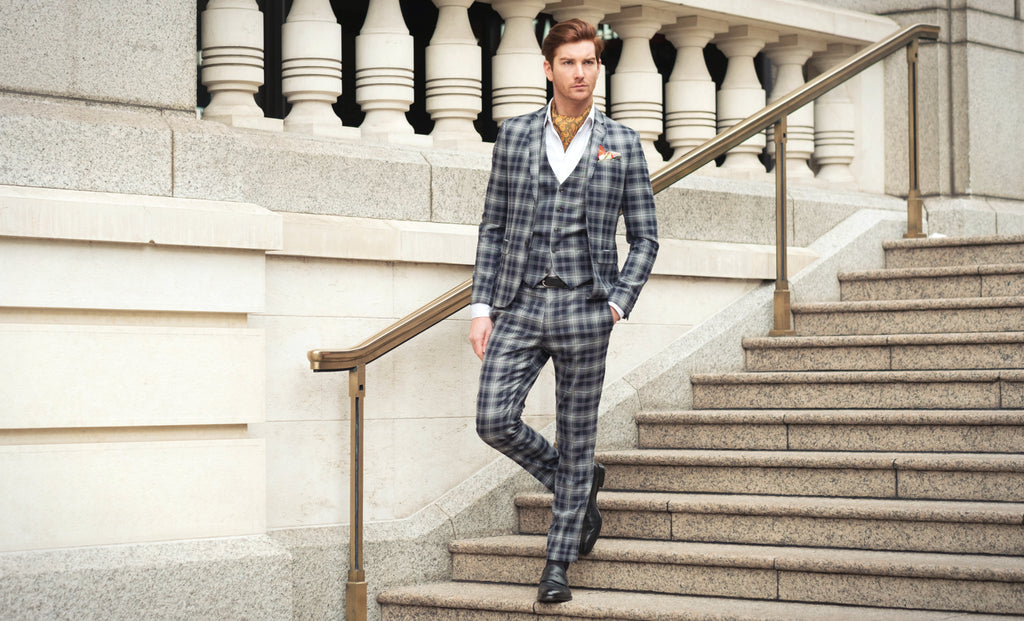 BRYN - Printed Silk Day Cravat - Cravat Club London
