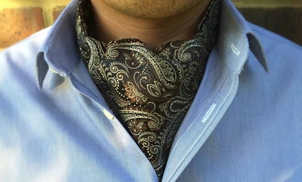 CASSIUS - Woven Silk Day Cravat - Cravat Club London