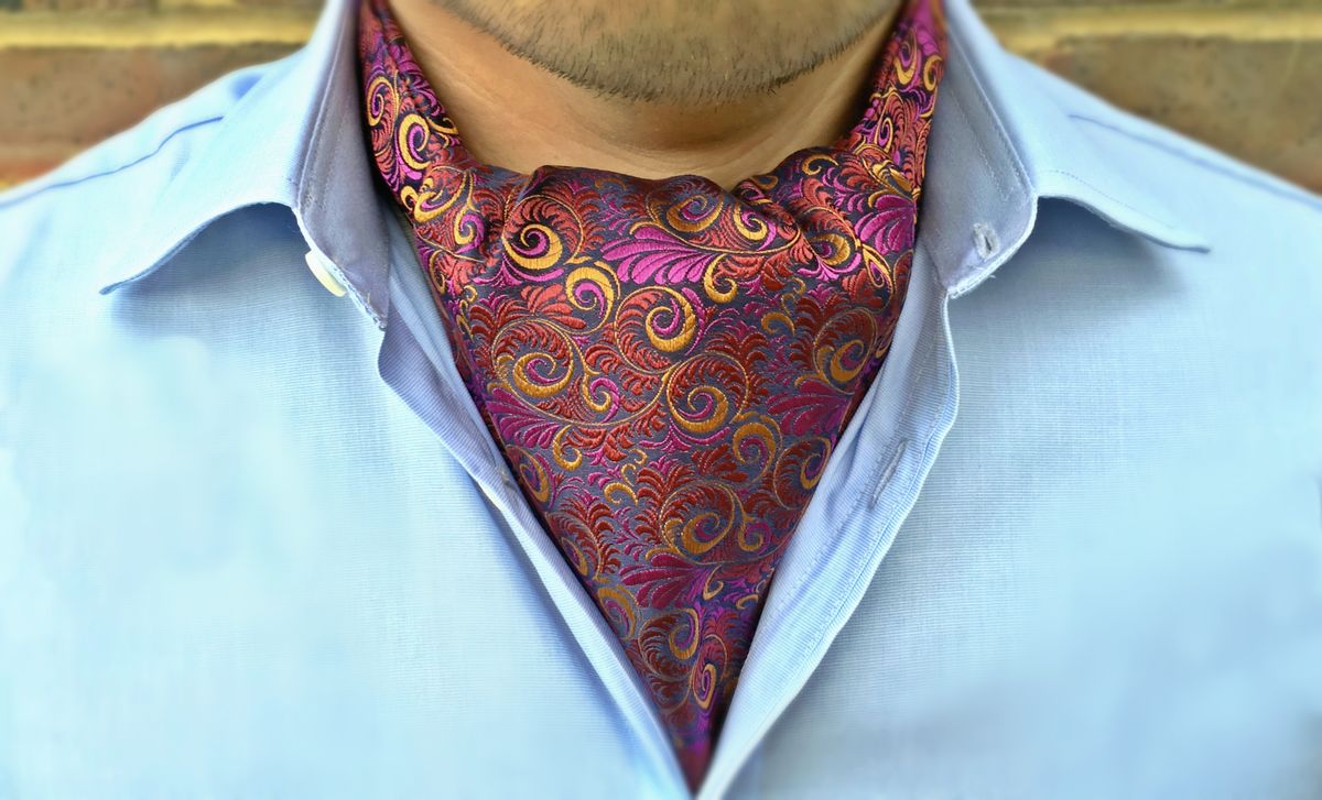 COSMO - Woven Silk Day Cravat - Cravat Club London