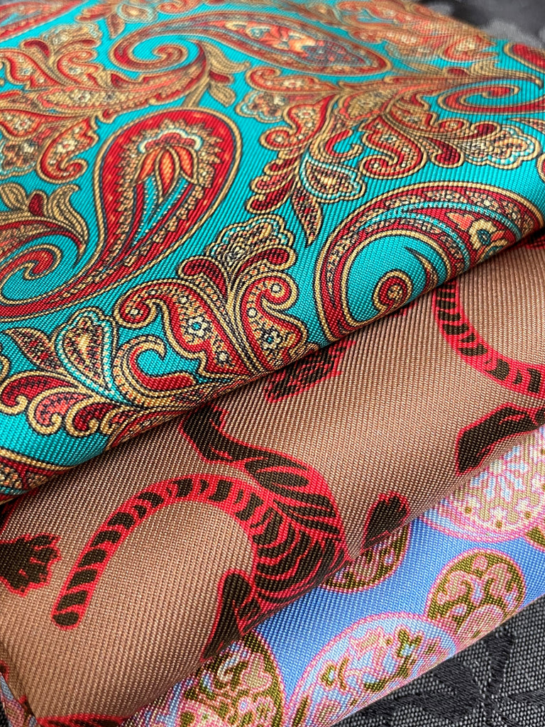 PHOENIX - Printed Silk Day Cravat - Cravat Club London