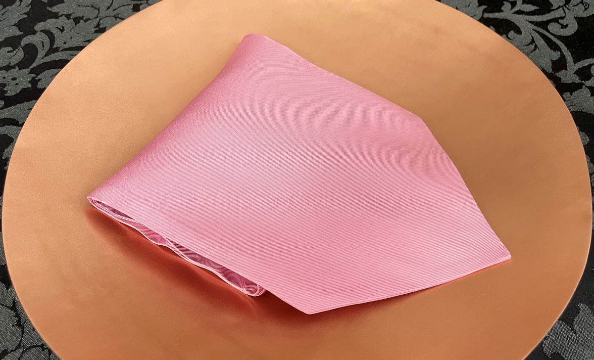 CANDY FLOSS - Hand-Dyed Plain Light Pink Silk Day Cravat – Cravat Club