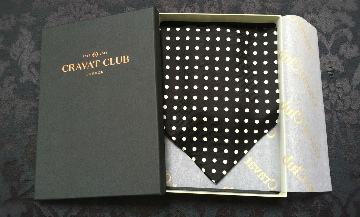 FELIX - Printed Silk Day Cravat - Cravat Club London