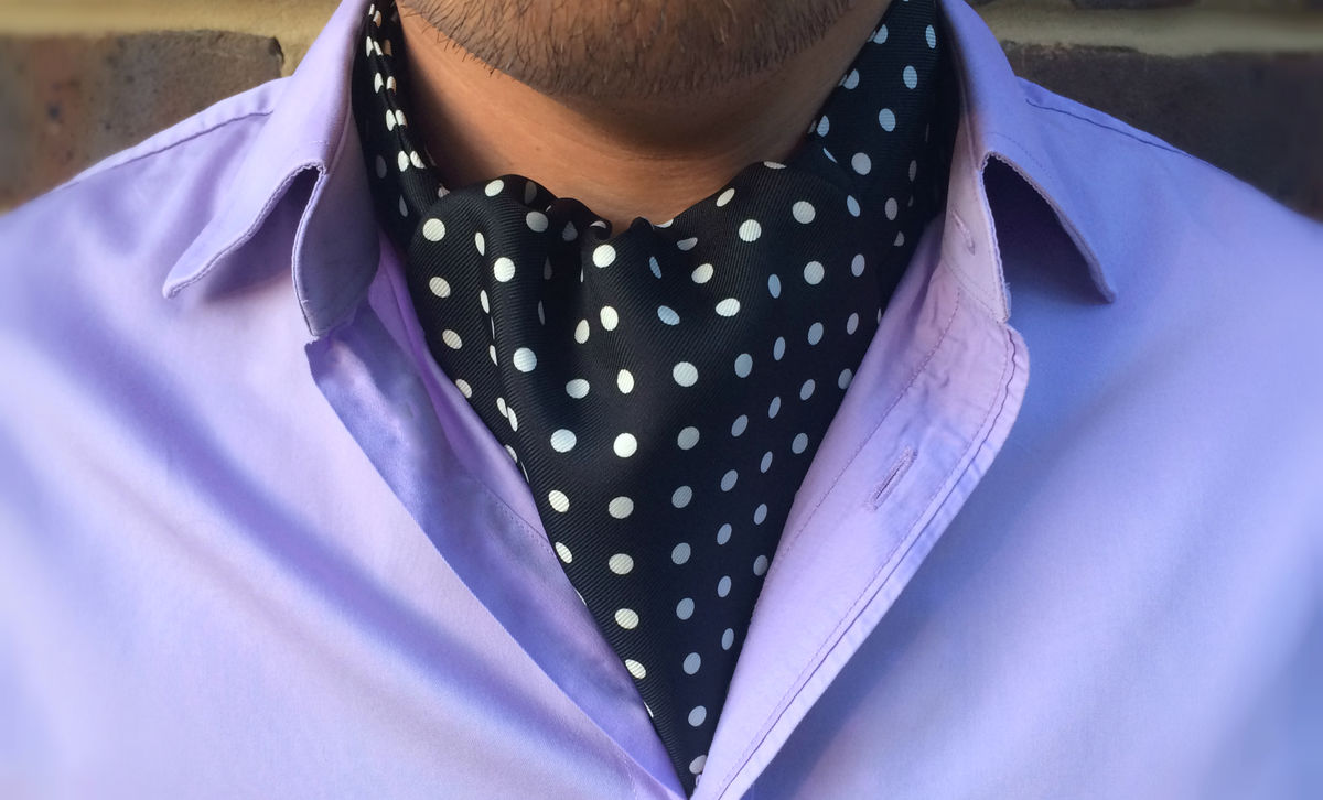 FELIX - Printed Silk Day Cravat - Cravat Club London