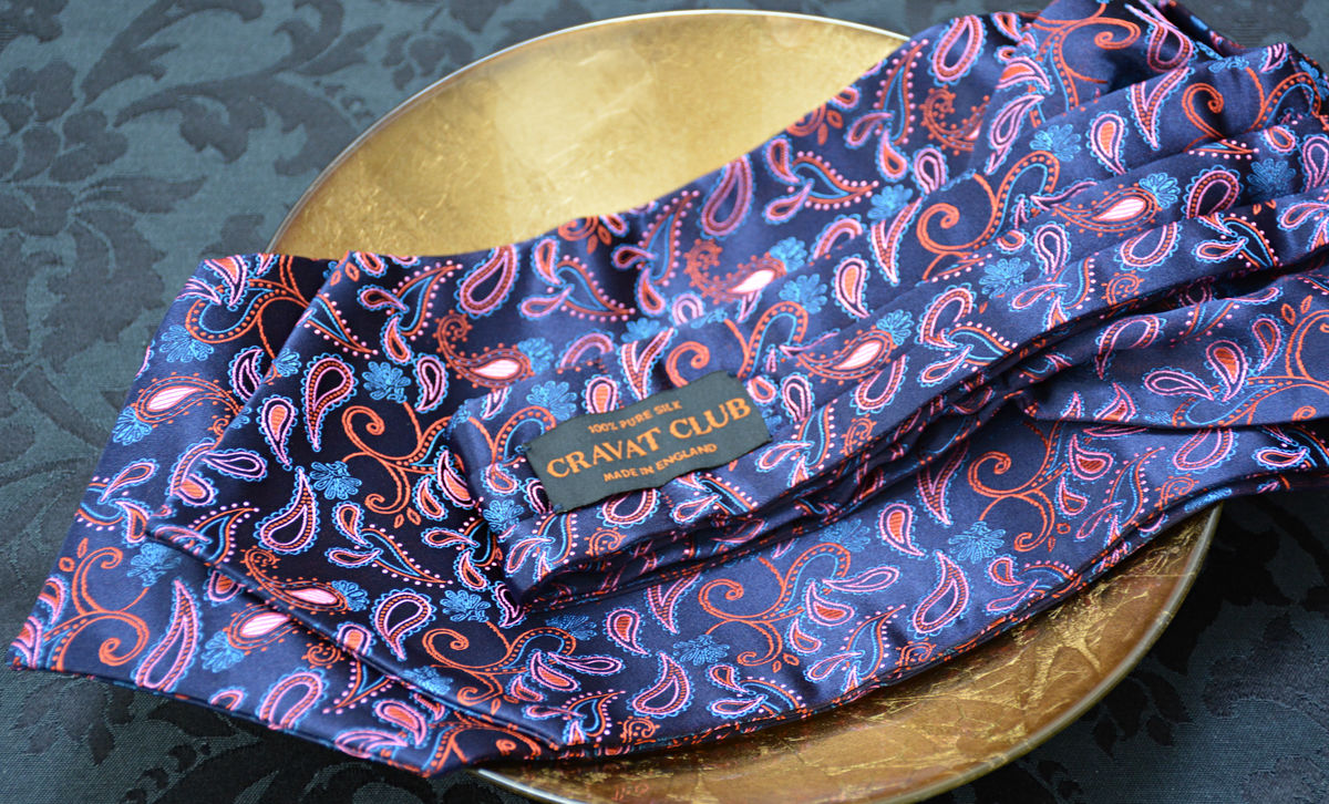 HAIK - Woven Silk Day Cravat - Cravat Club London