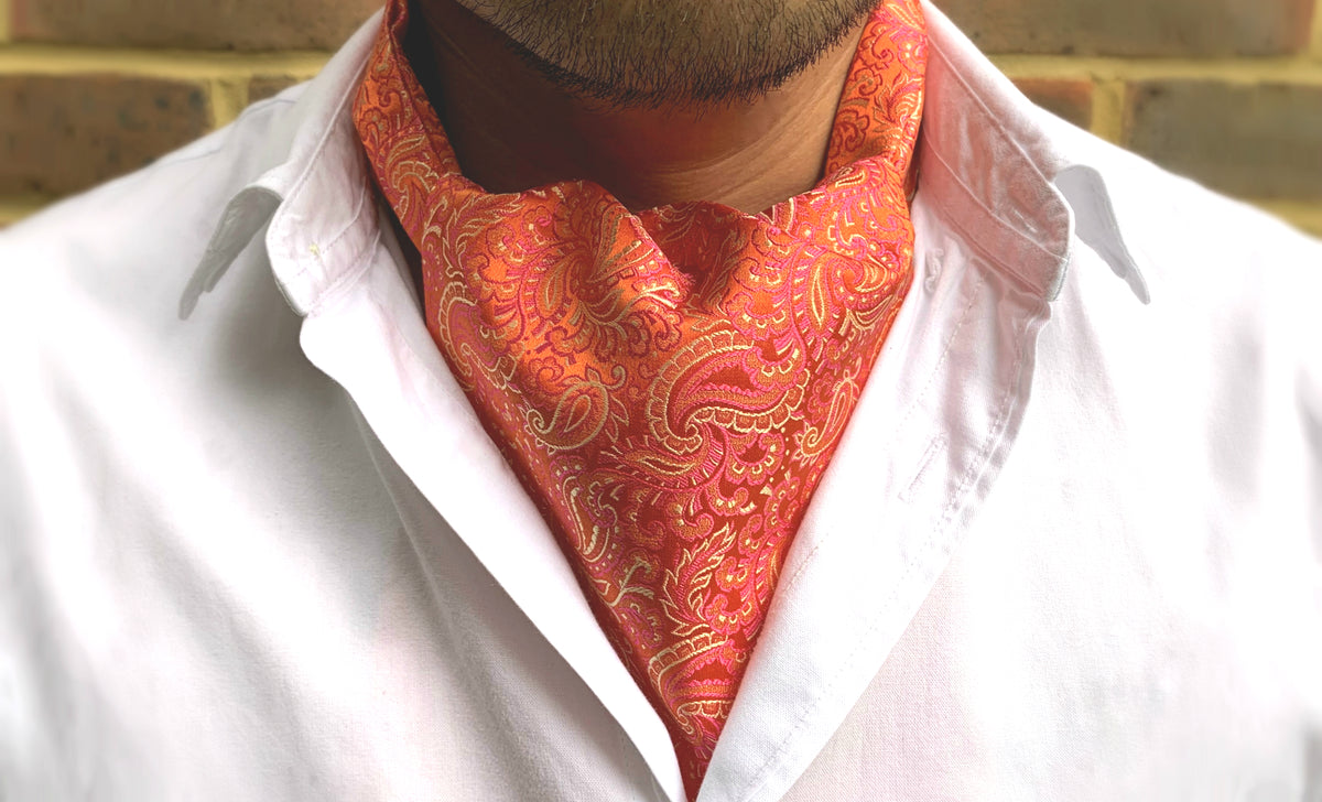 HVAR - Woven Silk Day Cravat - Cravat Club London