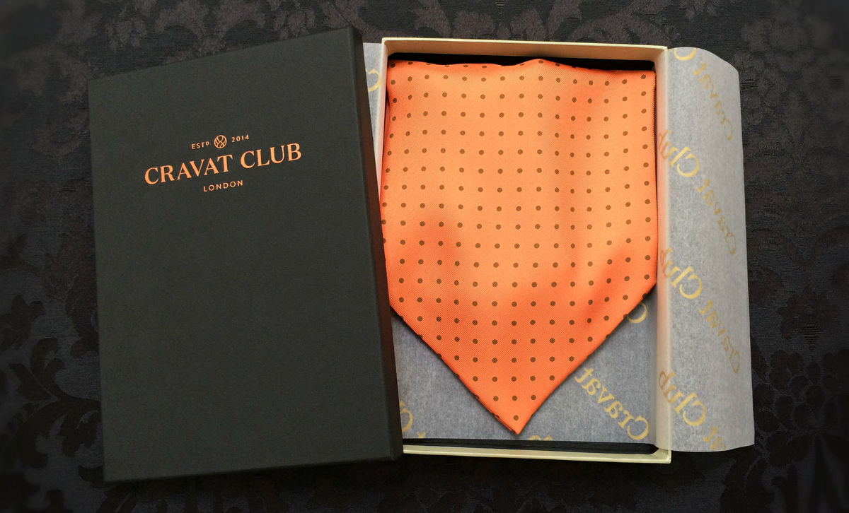 INDIANA - Printed Silk Day Cravat - Cravat Club London