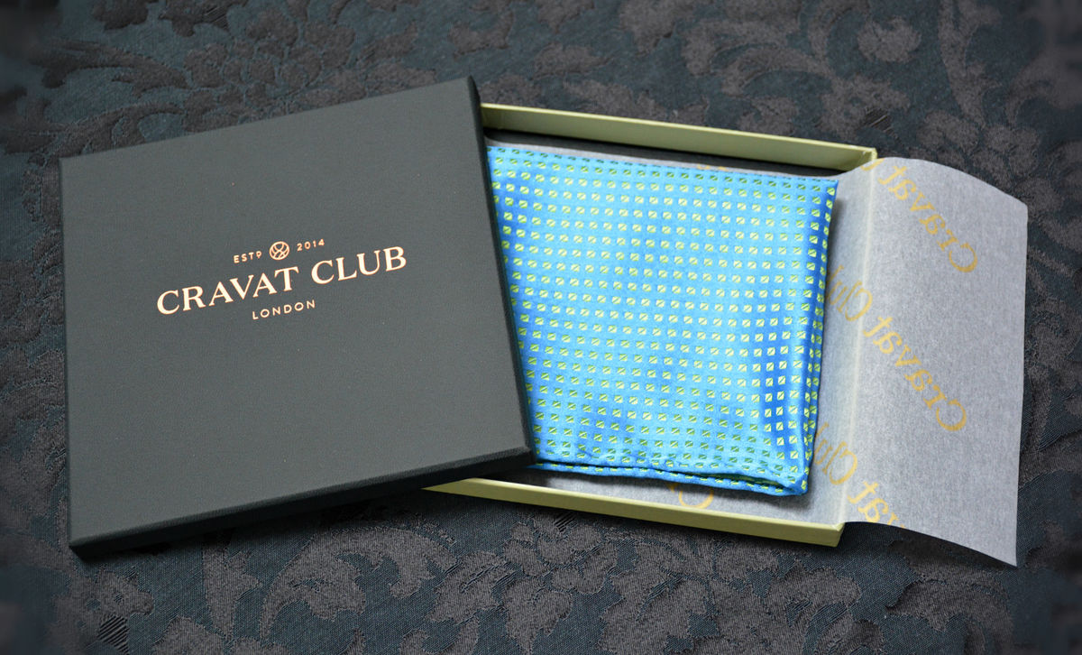 IRWIN - Woven Silk Pocket Square - Cravat Club London