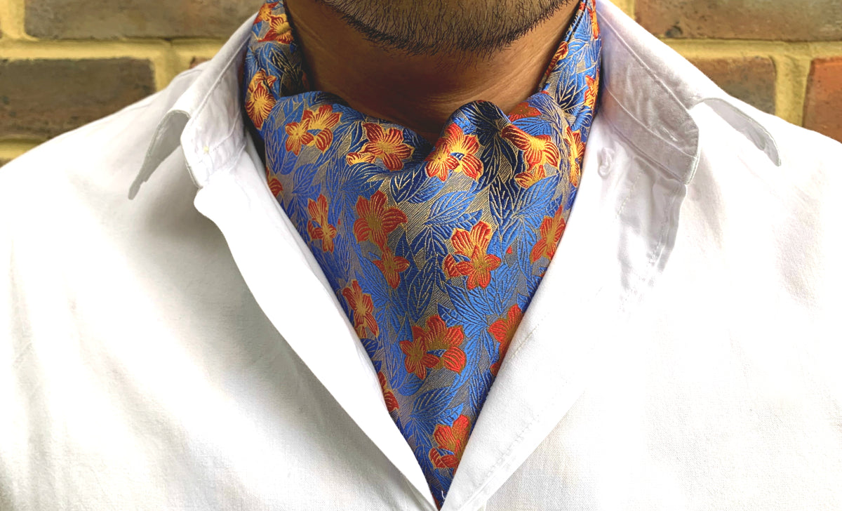 LORE - Woven Silk Day Cravat - Cravat Club London