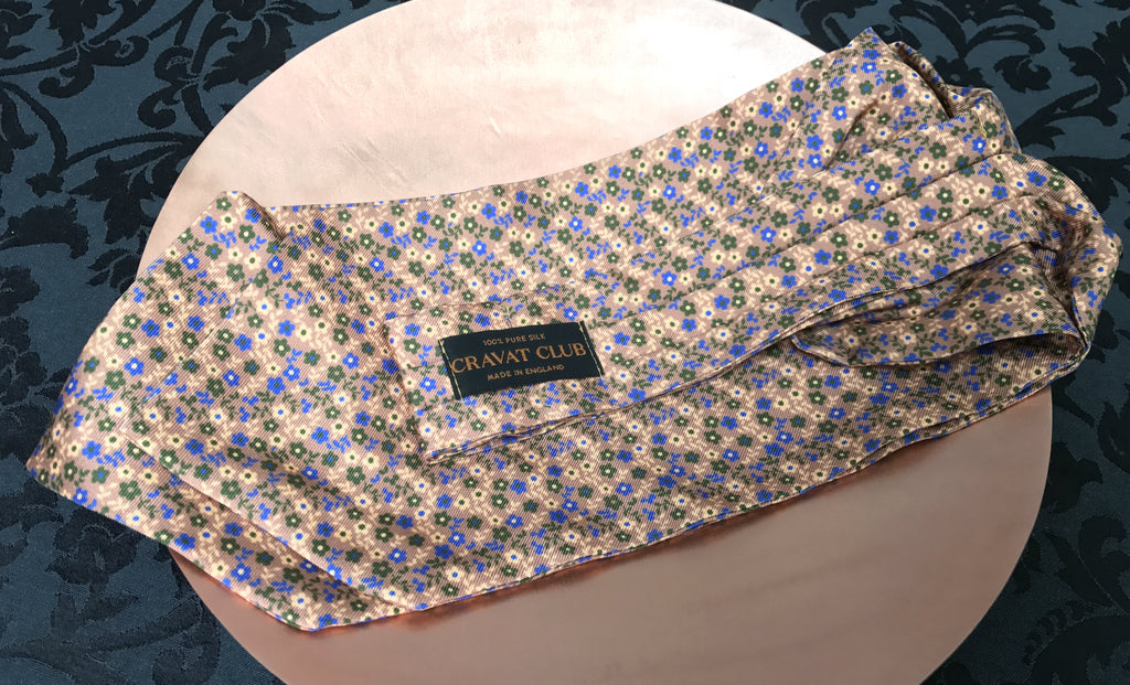 LUPIN - Printed Silk Day Cravat - Cravat Club London
