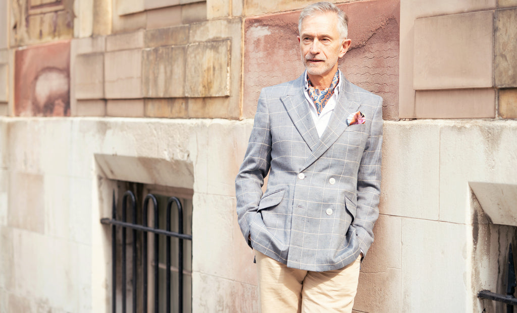 MALACHI - Printed Silk Day Cravat - Cravat Club London